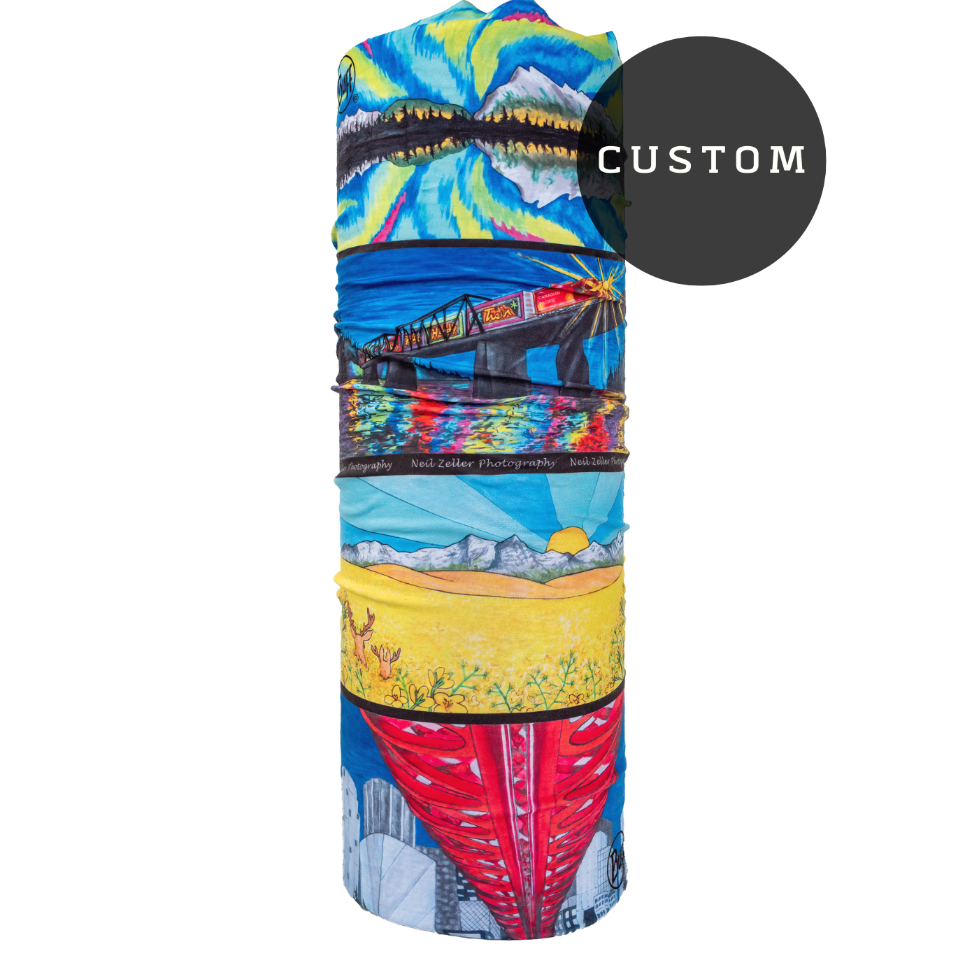 Neil Zeller Iconic Panorama's Buff ⌲ ONLY FOR SALE on Neil Zeller Webs